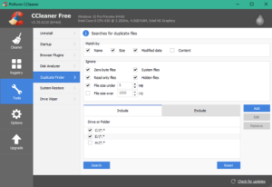 Use CCleaner Duplicate Finder to Find and Delete Duplicate Files