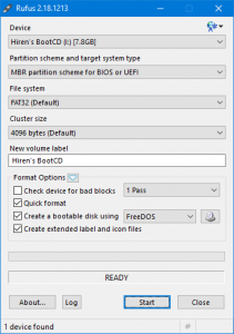 Create Bootable Hirens BootCD USB for Windows 10 (Simple Steps)