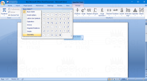 How to Insert Angle Symbol in Microsoft Word (All Versions)