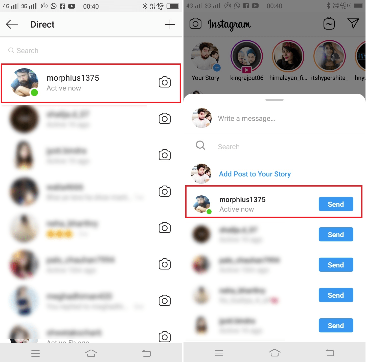 How to Make Instagram Activity Status Green Dot Feature Disable