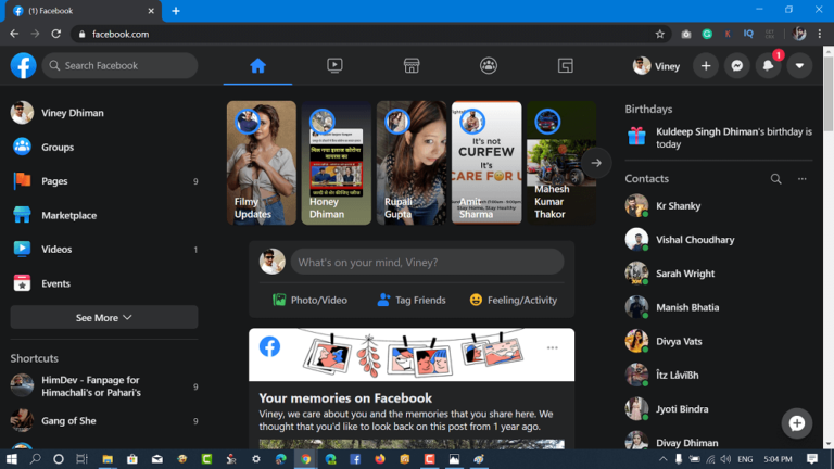 How to Enable Facebook New User Interface