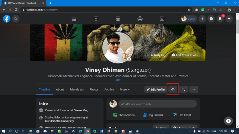 How to View your Facebook Profile as Someone Else in 2020?