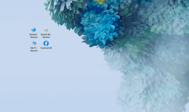 How to Remove Blue Arrows icon from Desktop Shortcuts in Windows 10
