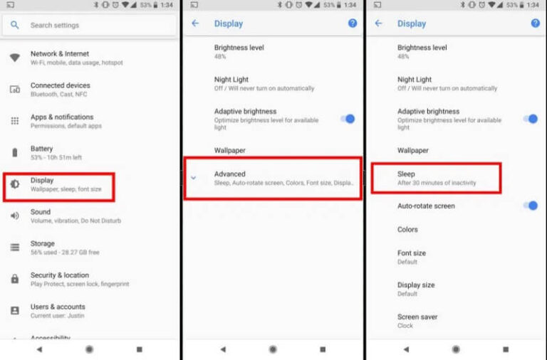 Screen gets locked itself while watching video on Chrome