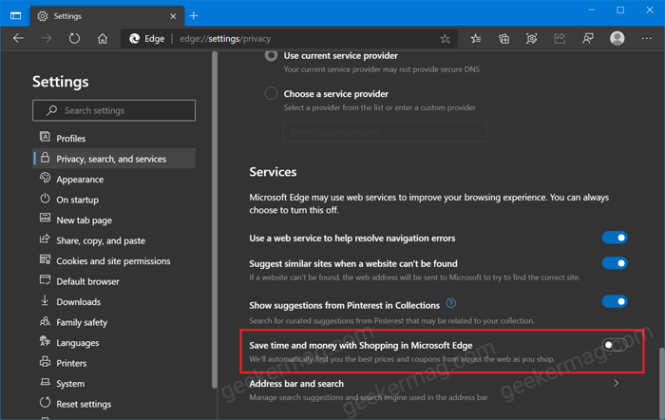 How to Enable & Use Shopping Site Coupons feature in Microsoft Edge