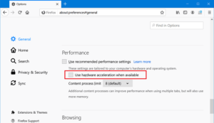 How to Disable Hardware Acceleration in Firefox