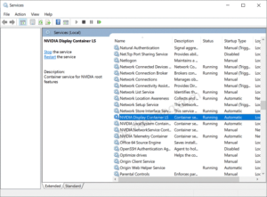 Fix - NVIDIA Geforce Experience not Working in Windows 10
