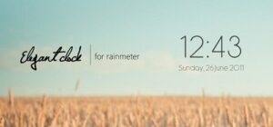 22 Beautiful Rainmeter Clock Skins for Rejuvenating Your Desktop Look