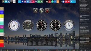 22 Beautiful Rainmeter Clock Skins for Rejuvenating Your Desktop Look