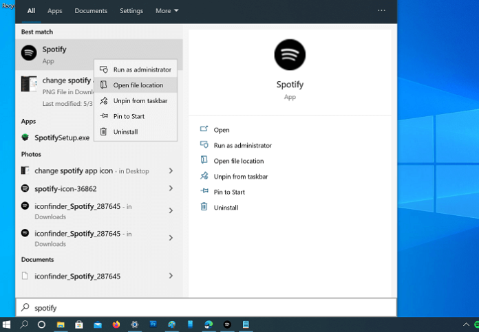 How to Minimize & Display Spotify Icon in Windows 10 Taskbar