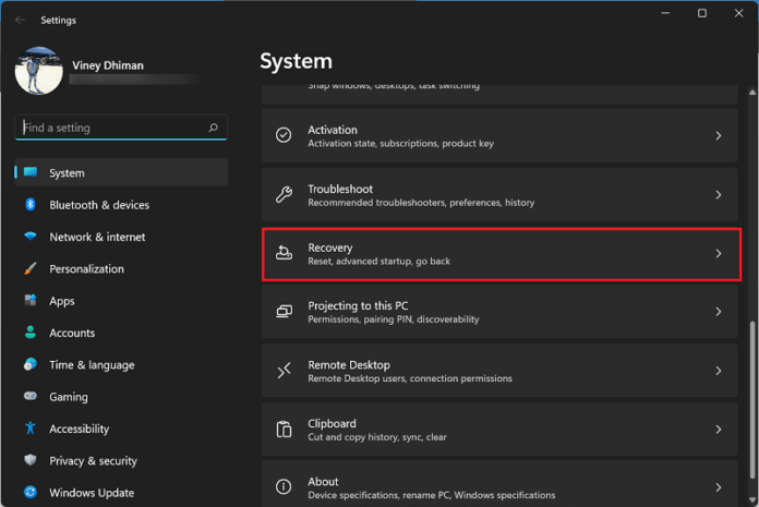 How to Access Windows 11 Recovery Environment - 5 Ways