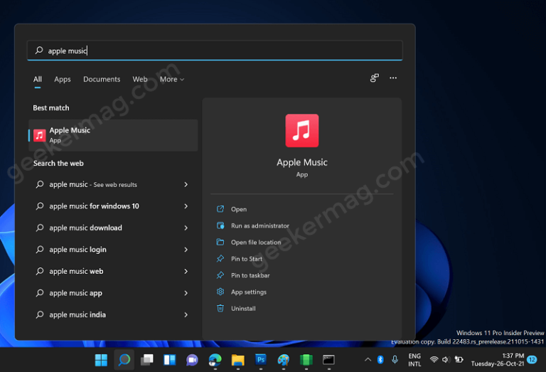 How to Install Apple Music App on Windows 11 PC