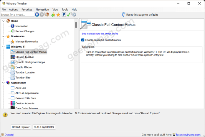 How to Restore Full Right-Click Context Menu in Windows 11
