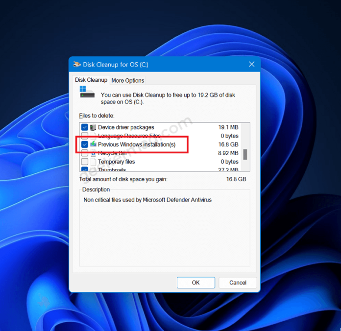 How to Free Up Storage Space in Windows 11 after Upgrade 23H2