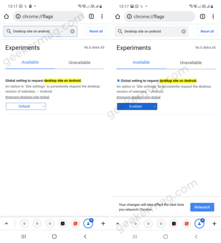 How to Always Open Desktop Version of Websites in Chrome for Android