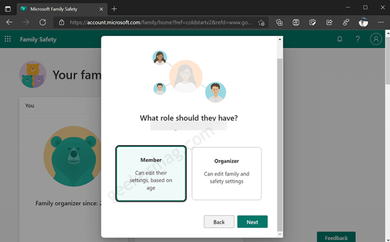 How to Add or Remove Family Member Account in Windows 11 PC