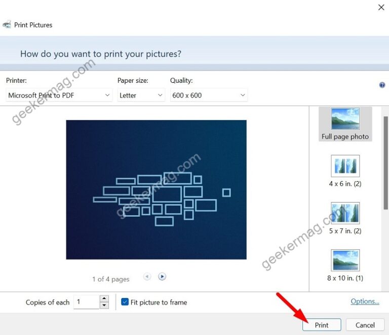How to Combine Multiple Pictures Into One PDF in Windows 11