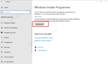 Fix - Windows 11 Update Disappeared or Not Showing on Windows 10 PC