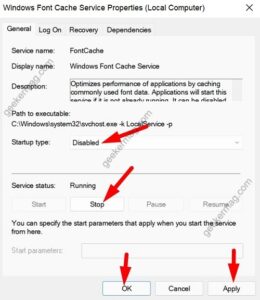 How to Delete Font Cache & Rebuild Again in Windows 11