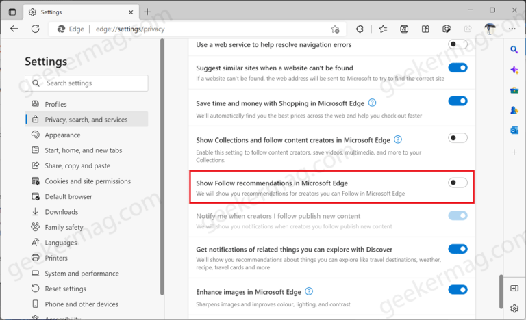 How to Follow & Check YouTube Channels Feeds Directly from Edge Browser