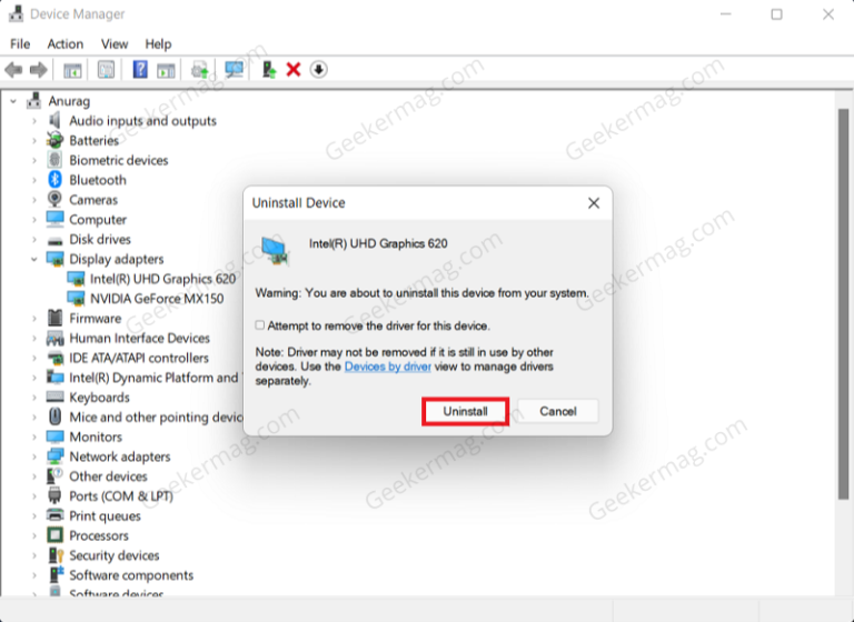 Fix - Intel Graphics Settings Keeps Crashing On Windows 11