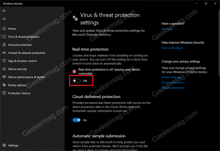 Fix - Antimalware Service Executable High Disk, Memory & CPU issue Windows 11