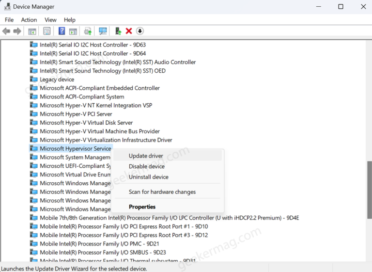 How to Fix HYPERVISOR_ERROR Blue Screen on Windows 11 and 10