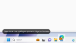 How to Remove Briefcase from Microsoft Edge New Icon