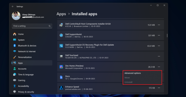 How to Uninstall Dev Home in Windows 11