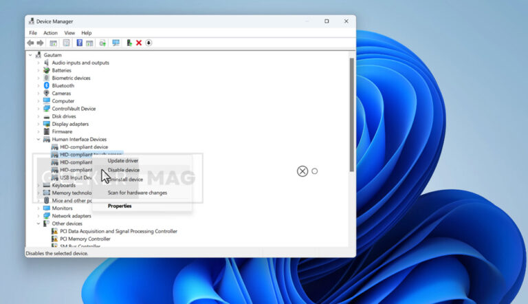How to Disable Touch Screen Windows 11/10/Surface Devices