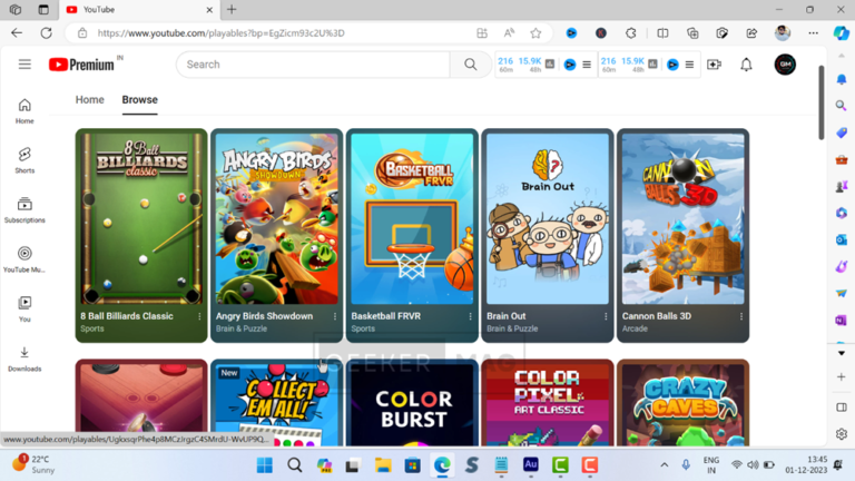 Get YouTube Playables & Play Games on YouTube